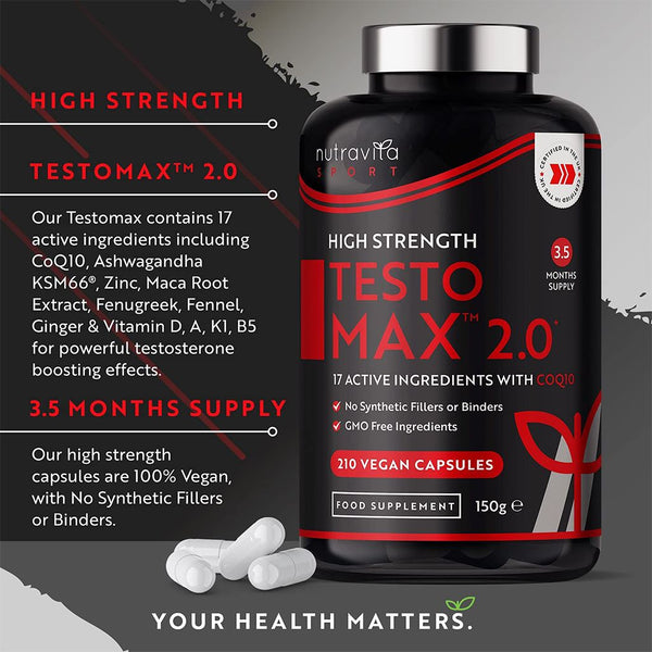 تستوماكس عالي القوة | تسوق الآن بأفضل سعر في السعودية | herbanta.com ...